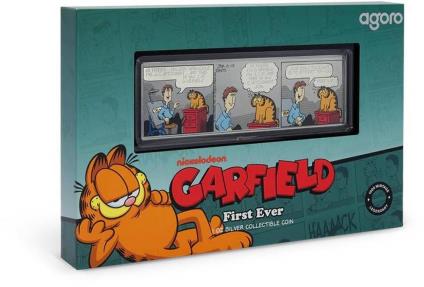 FIRST EVER Garfield Comic 1 Oz Silver Coin 2$ Niue 2025 | Mints