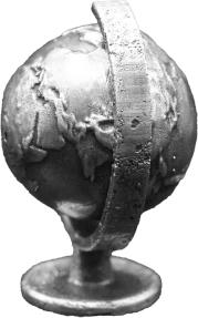 GLOBE 5 Oz Silver Statue | Mints