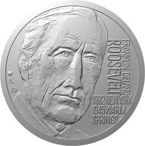 ROOSEVELT FRANKLIN Cult of Personality 1 Oz Silver Medal 2023