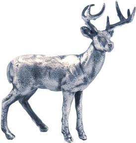 WHITE TAILED DEER 5 Oz Silver Statue | Mints