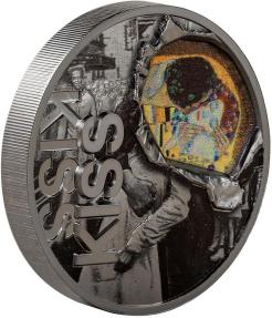 KISS IN THE KISS Carpe Diem 2 Oz Silver Coin 10$ Palau 2024 | Mints