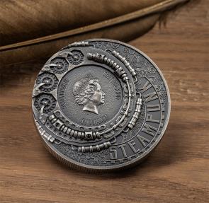SCIENCE LAB Steampunk 3 Oz Silver Coin 20$ Cook Islands 2023 | Mints