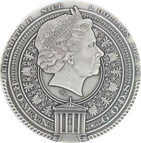 JUNO Roman Gods 2 Oz Silver Coin 2$ Niue 2022 | Mints