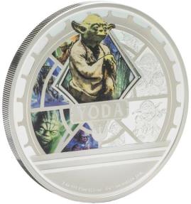 YODA Star Wars 3 Oz Silver Coin 10$ Niue 2024 | Mints