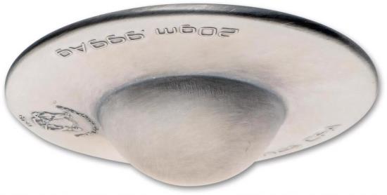 FLYING SAUCER Levitating Silver Coin 5000 Francs Chad 2024 | Mints