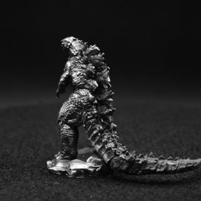 GODZILLA 5 Oz Silver Statue | Mints
