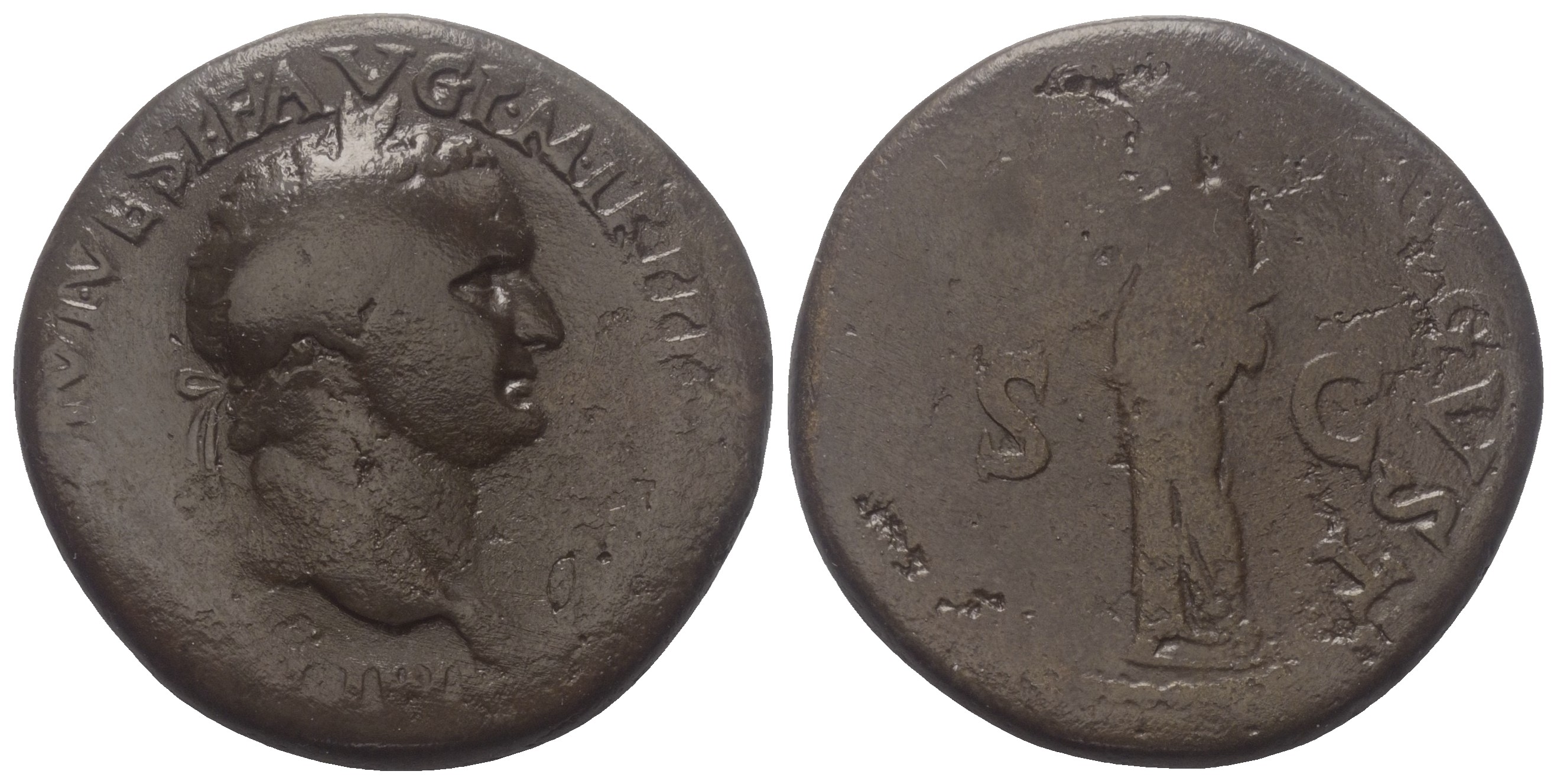 Titus (79-81 AD). Sestertius (bronze), 80-81 AD, Thrace (?) | Roman ...