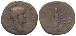 Hadrianus (117-138 AD). Dupondius (brass), 119-121 AD, Rome | Roman ...