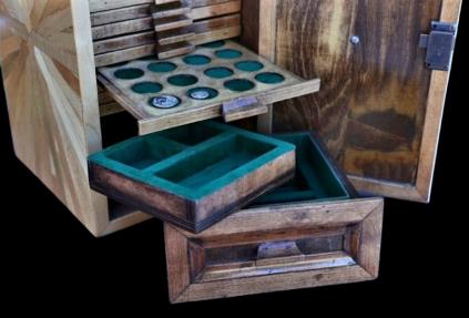 Beautiful custom made Cabinet! | Coin Collecting Supplies