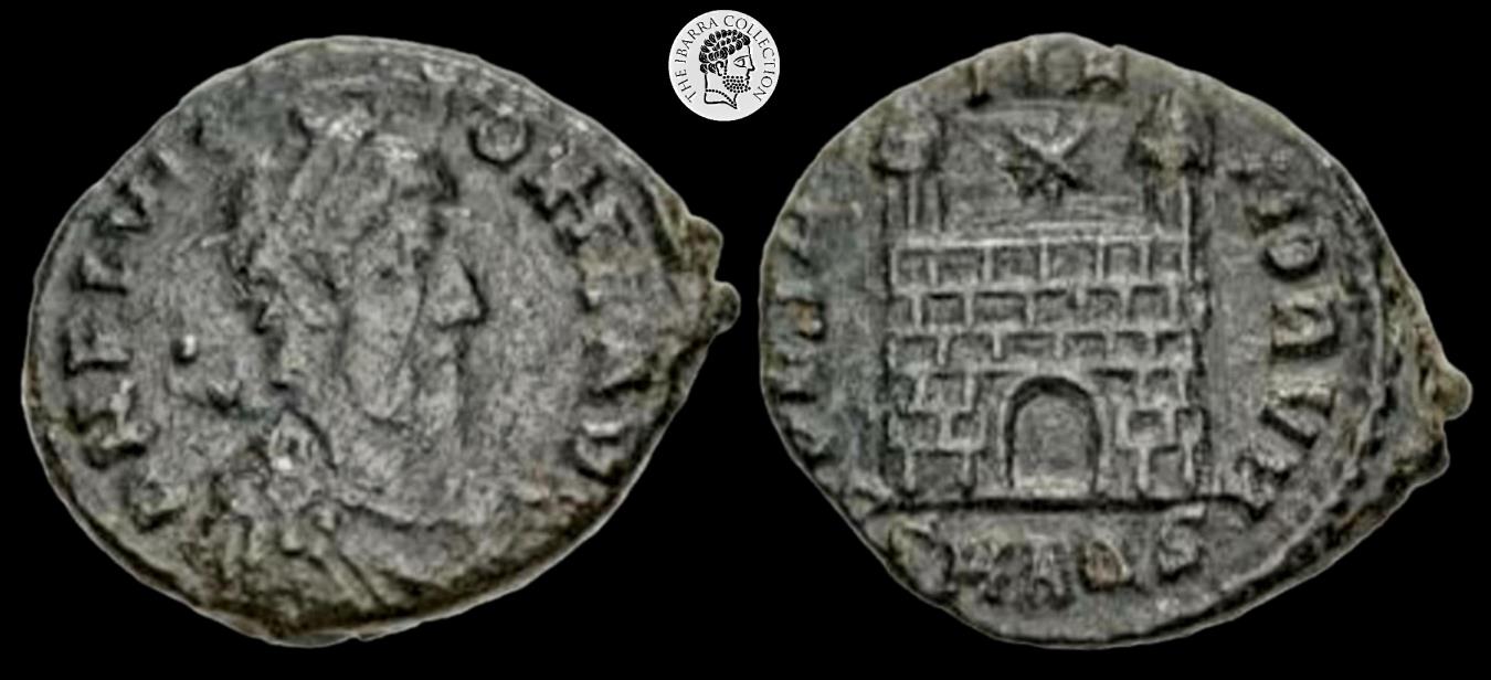 Flavius Victor. AD 387-388. Æ. VF. Beautiful details. | Roman Imperial ...