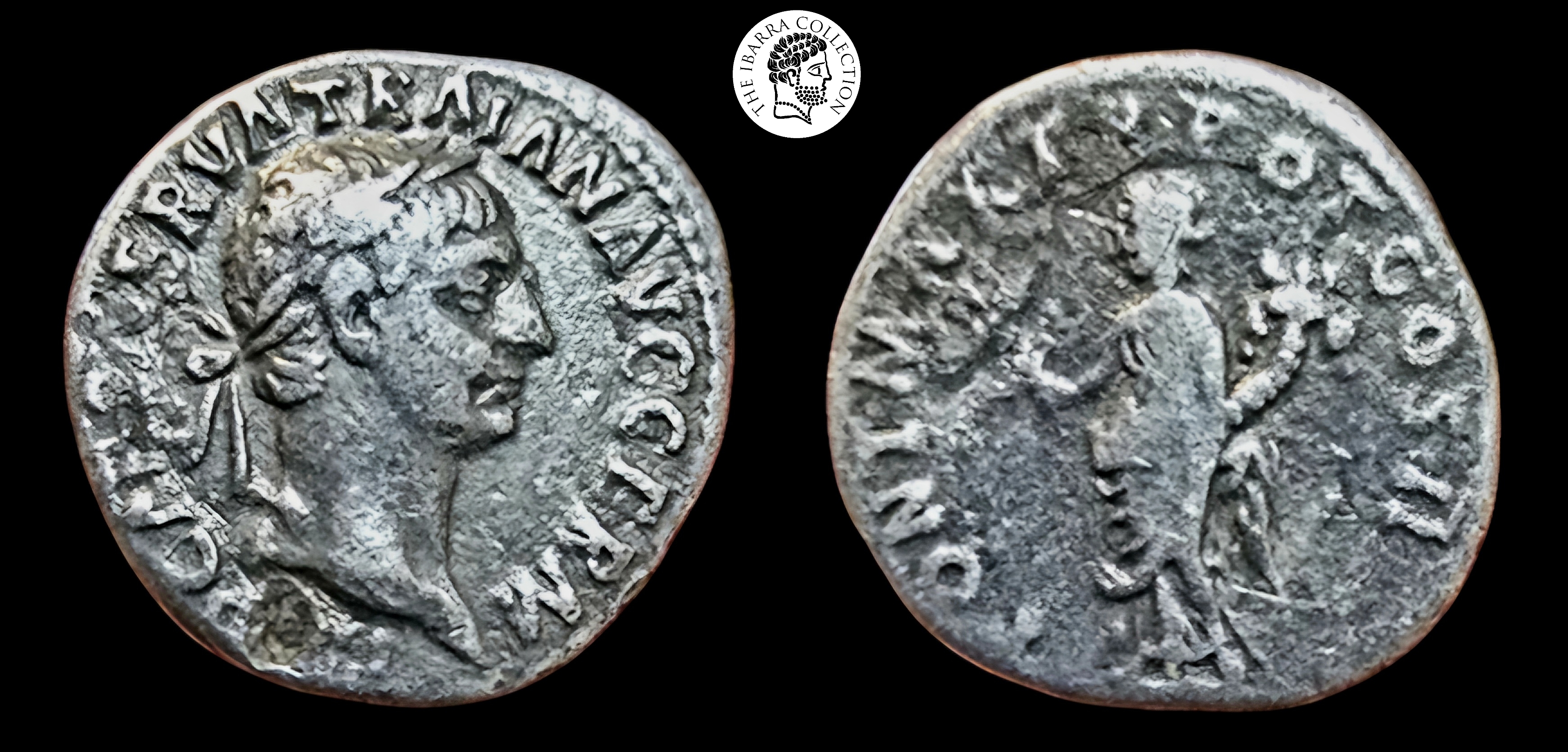 Trajan. AR Denarius. Rome mint, 98-99 AD. Fine. | Roman Imperial Coins