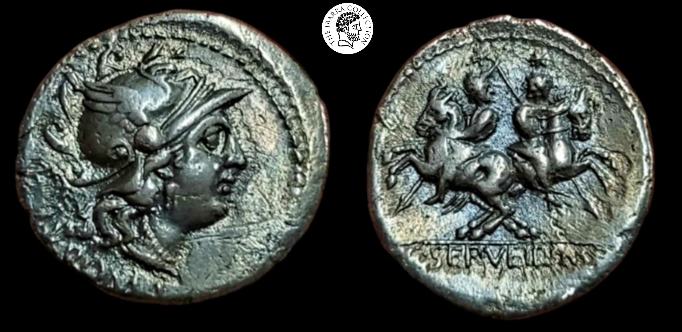C. Servilius M.f. 136 BC. AR Denarius. Very Fine. Nicely toned.