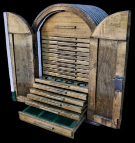 Custom made Cabinet very beautiful! | Coin Collecting Supplies