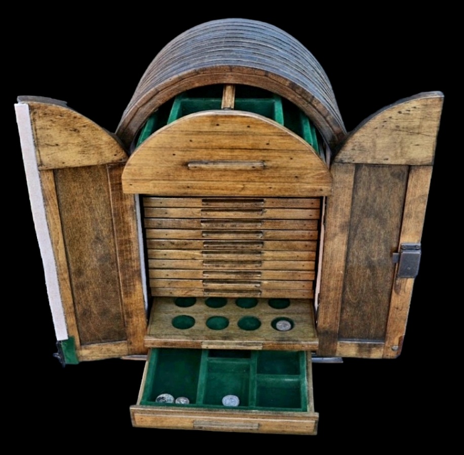 Custom made Cabinet very beautiful! | Coin Collecting Supplies