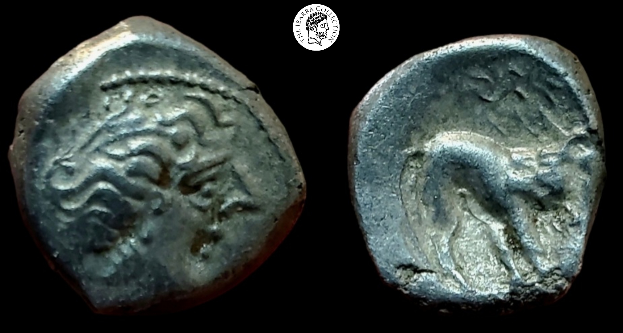 GAUL, Southern. Insubres. 2nd century BC. AR Drachm. Very Fine.