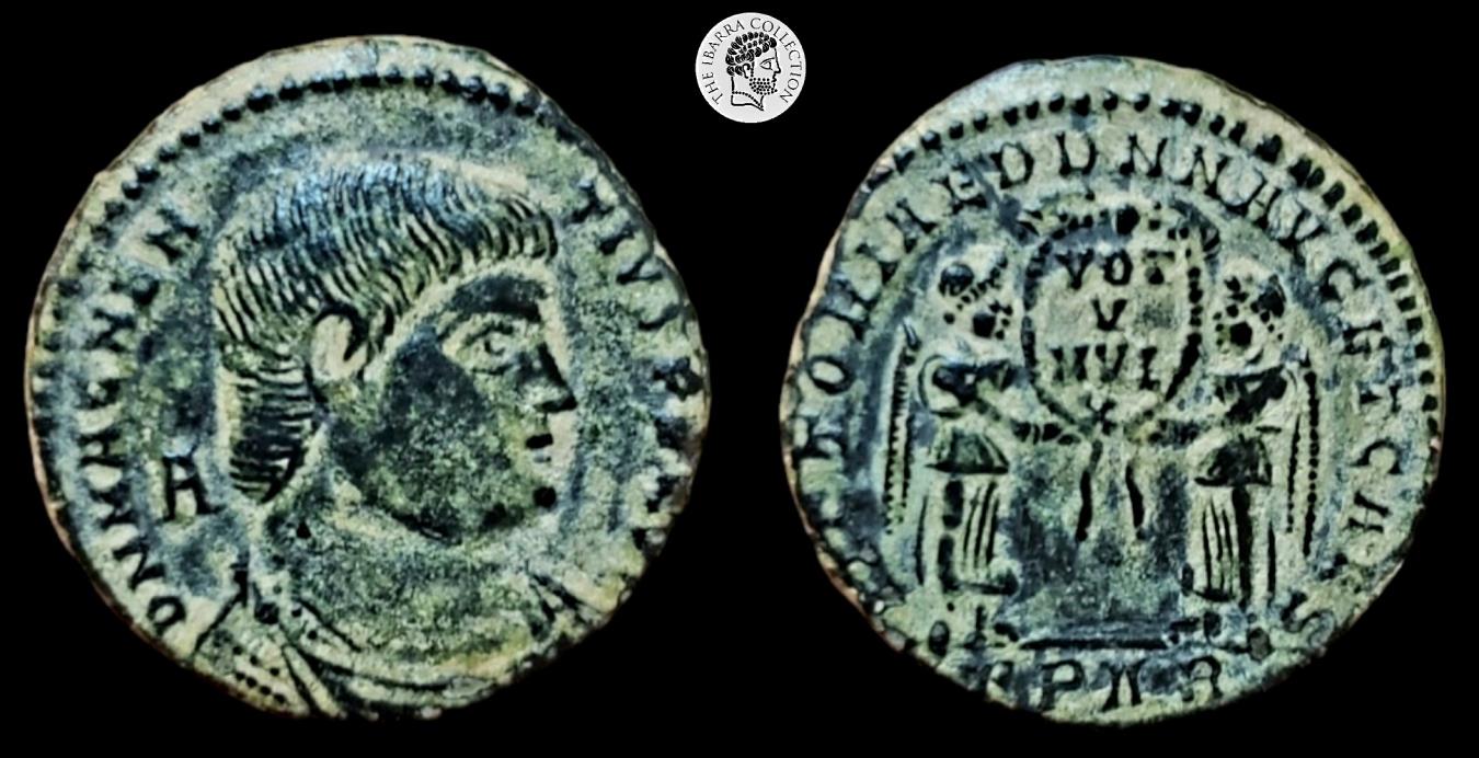 Magnentius BI Centenionalis. Arelate, AD 351-353. Very Fine. | Roman ...