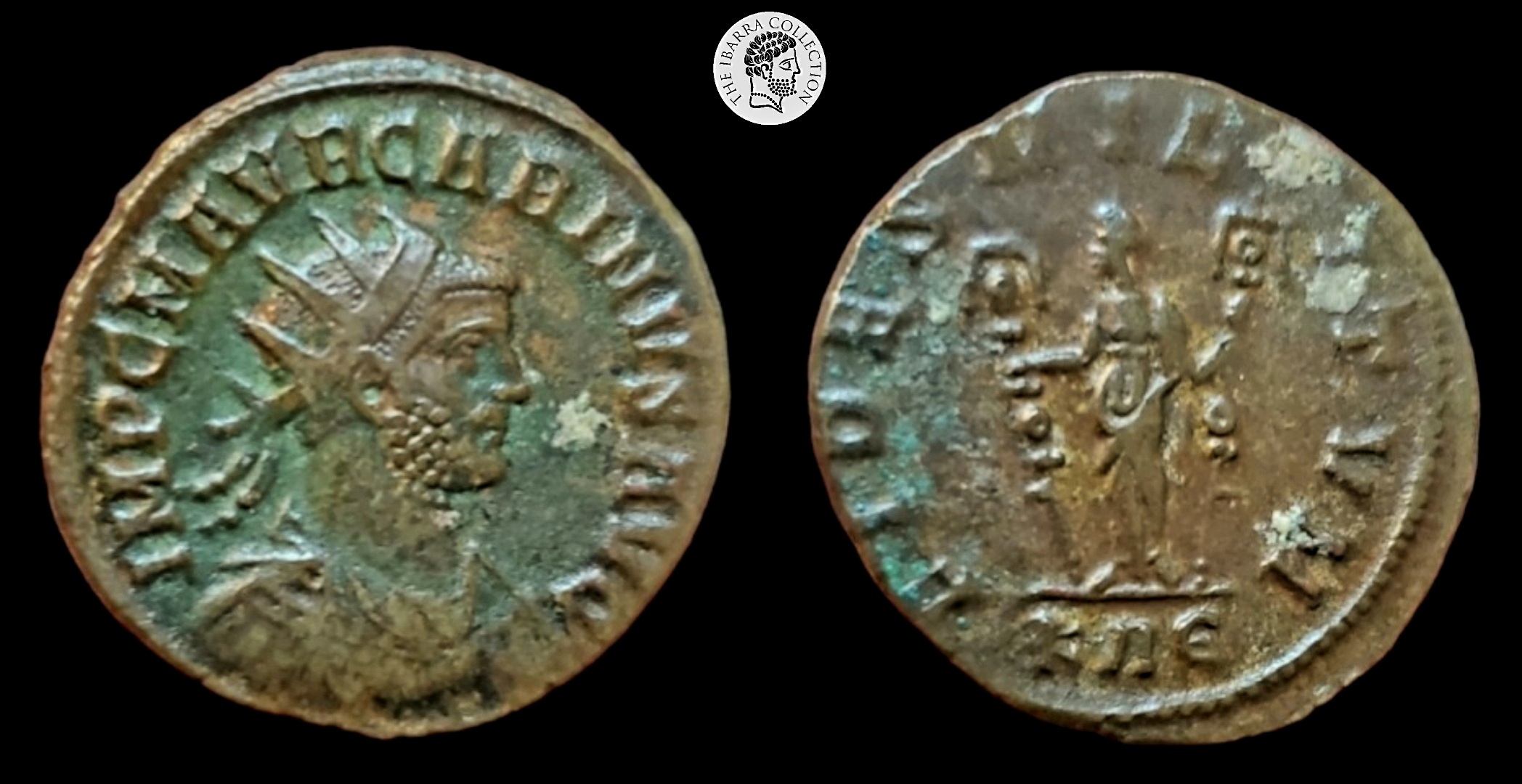 Carinus AE Antoninianus. Rome mint, 284-285 AD. Very nice details.