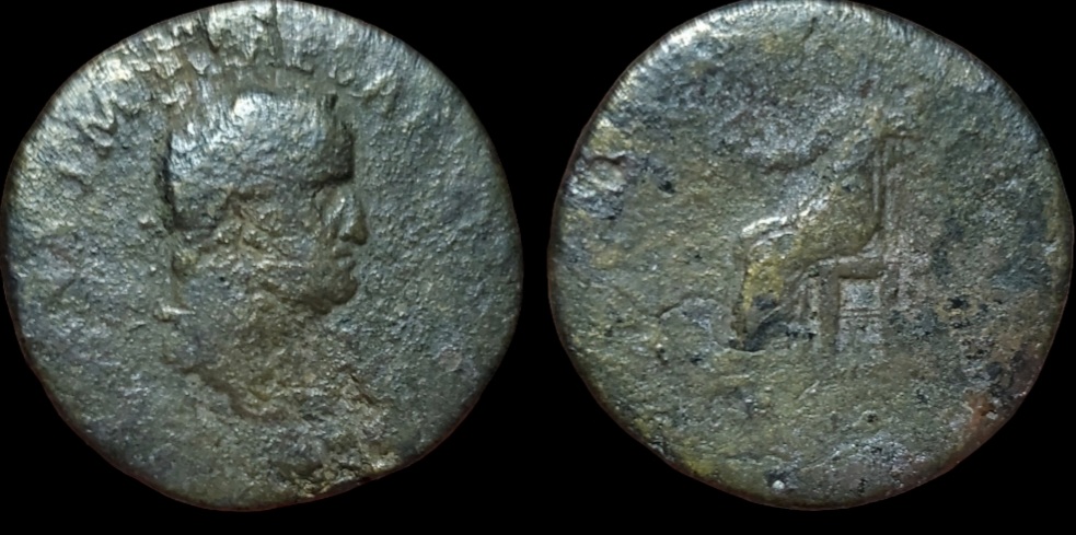 Galba. AD 68-69. Æ Sestertius. Rome mint. Concordia | Roman Imperial Coins