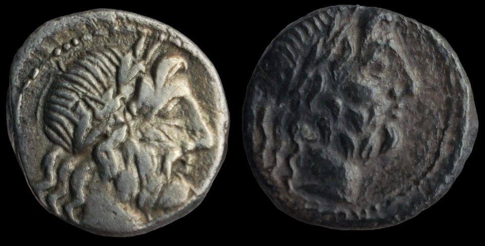 Lot of 2 Roman Republic Coins. Very Fine. Sold as is. | Roman ...