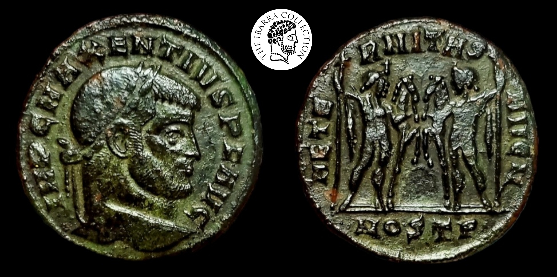 Maxentius Æ Nummus. Ostia mint, AD 309-312. Very Fine. | Roman Imperial ...