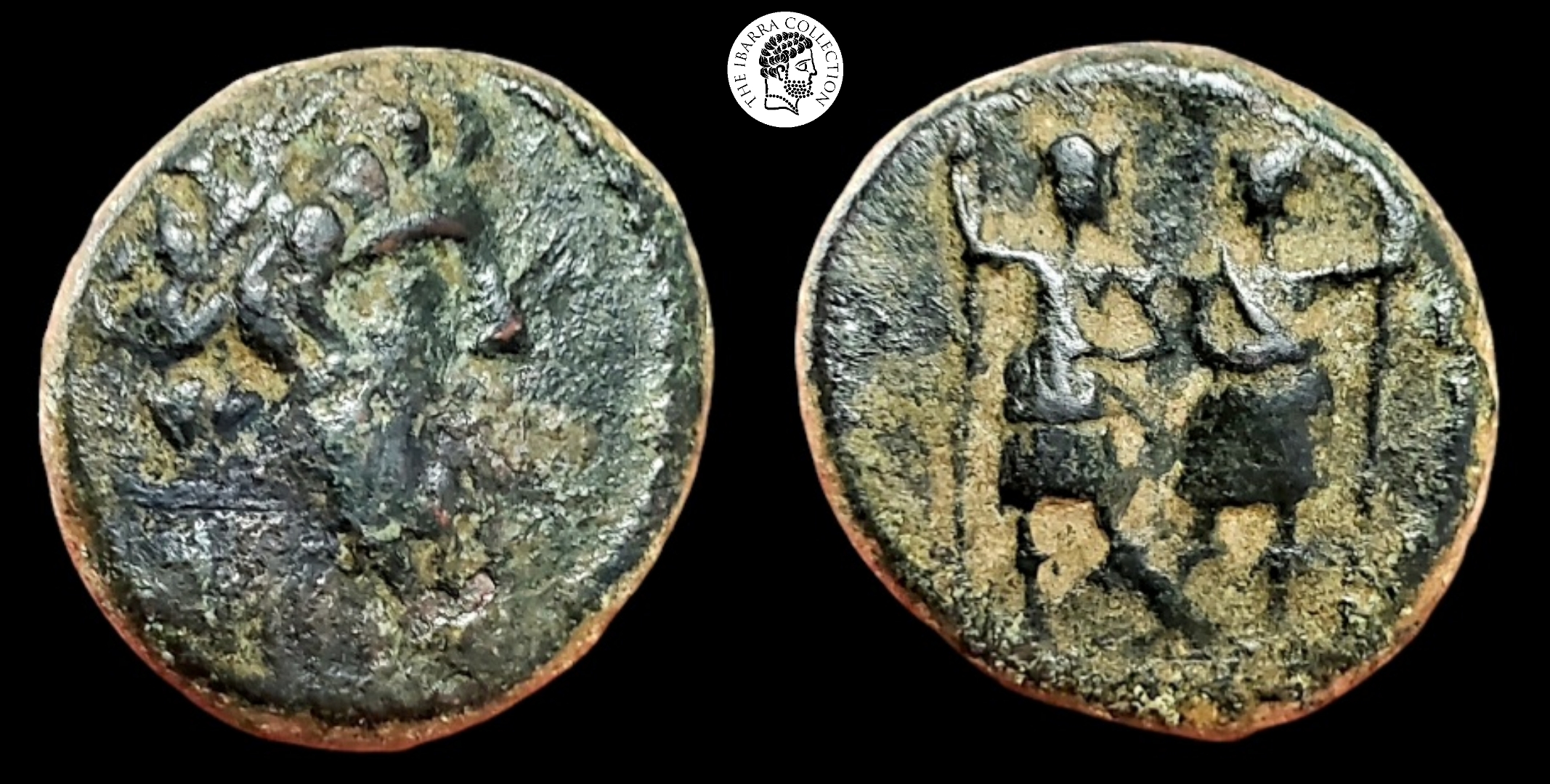Ptolemaios, tetrarch, of Chalkis sub Libano, Syria. Year 240 (73-72 BC ...