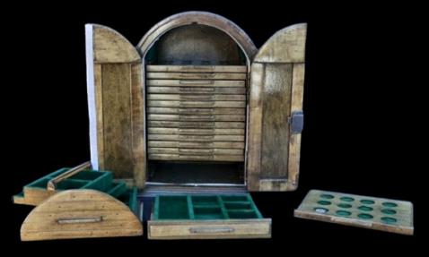 Custom made Cabinet very beautiful! | Coin Collecting Supplies