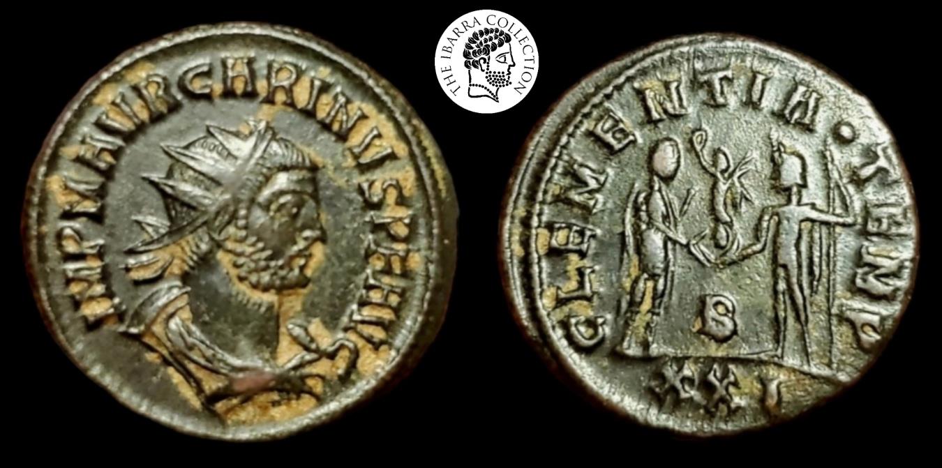 Carinus. AD 283-285. AE Antoninianus. Cyzicus mint. Very Fine.