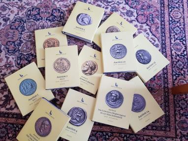 Leu Numismatik Auction 4-14 (12 catalogues) | Ancient Coin Books