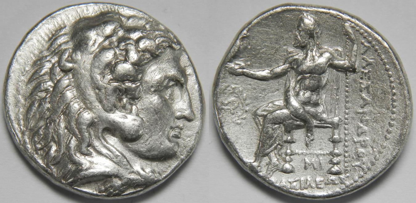 Seleukid Empire Seleukos I Nikator AR Tetradrachm 312-281 BC | Greek Coins