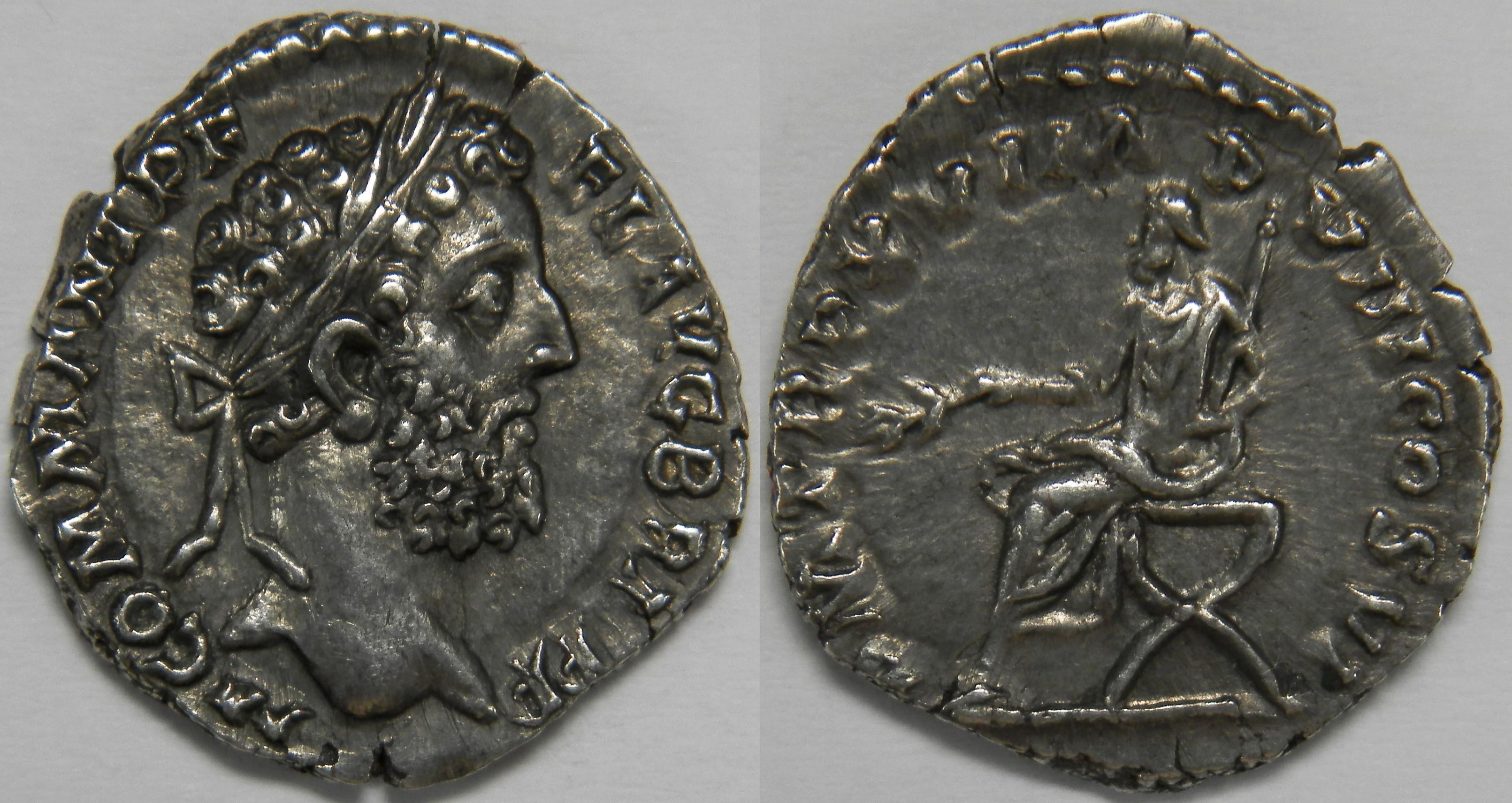 Roman Empire Commodus AR Denarius (Rome, AD 190) | Roman Imperial Coins