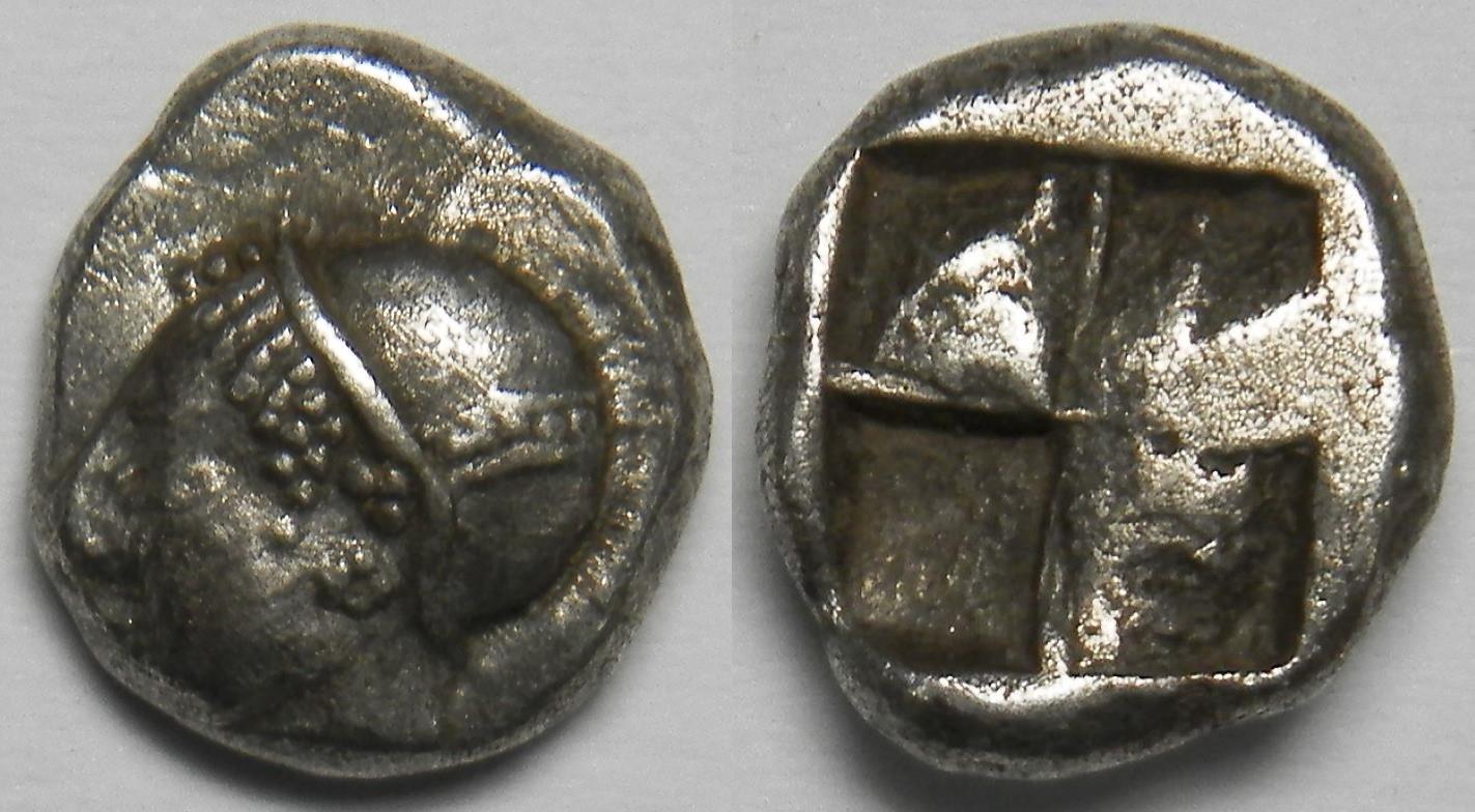 Ionia Phokaia AR Diobol circa 521-478 BC | Greek Coins