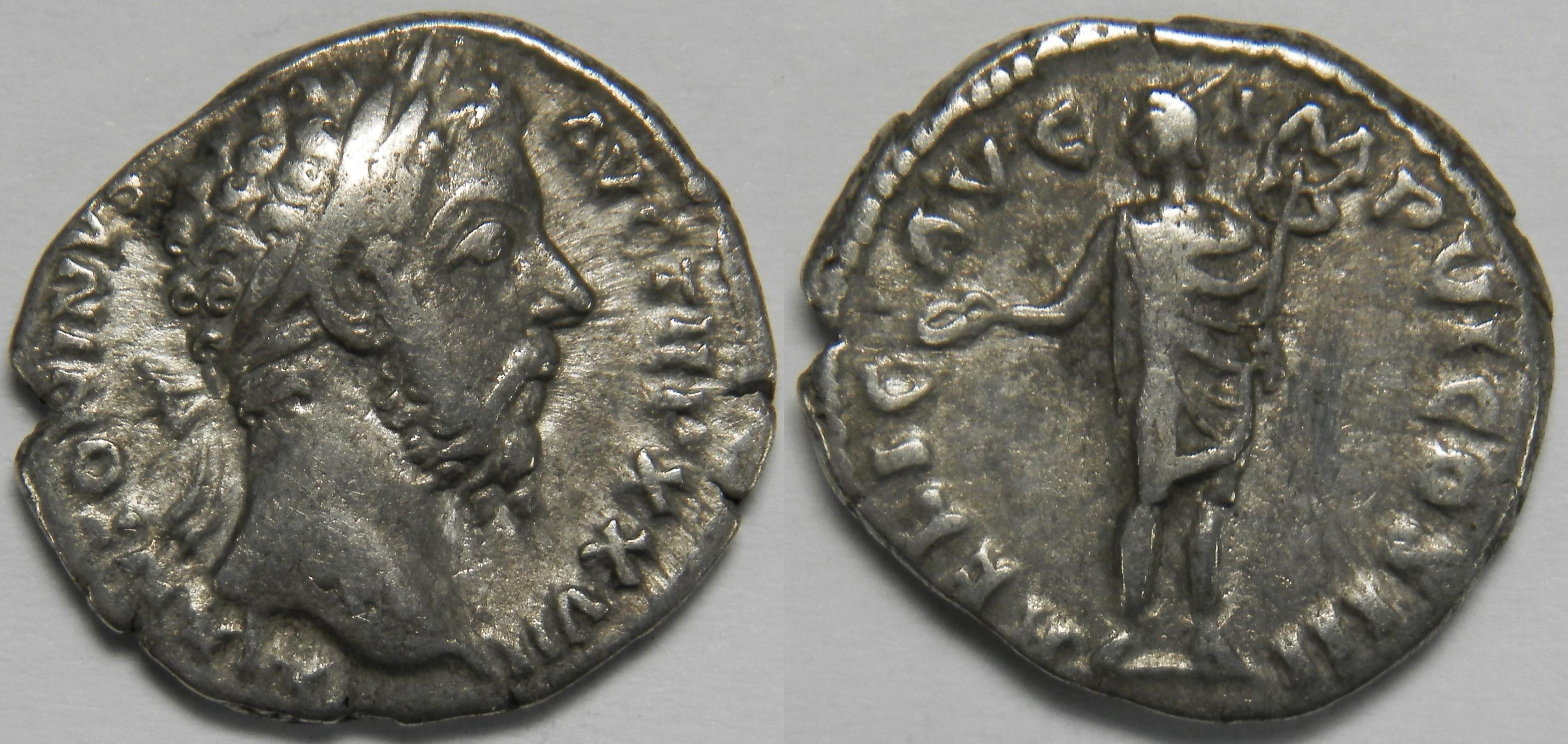 Roman Empire Marcus Aurelius AR Denarius (Rome, AD 173) | Roman ...