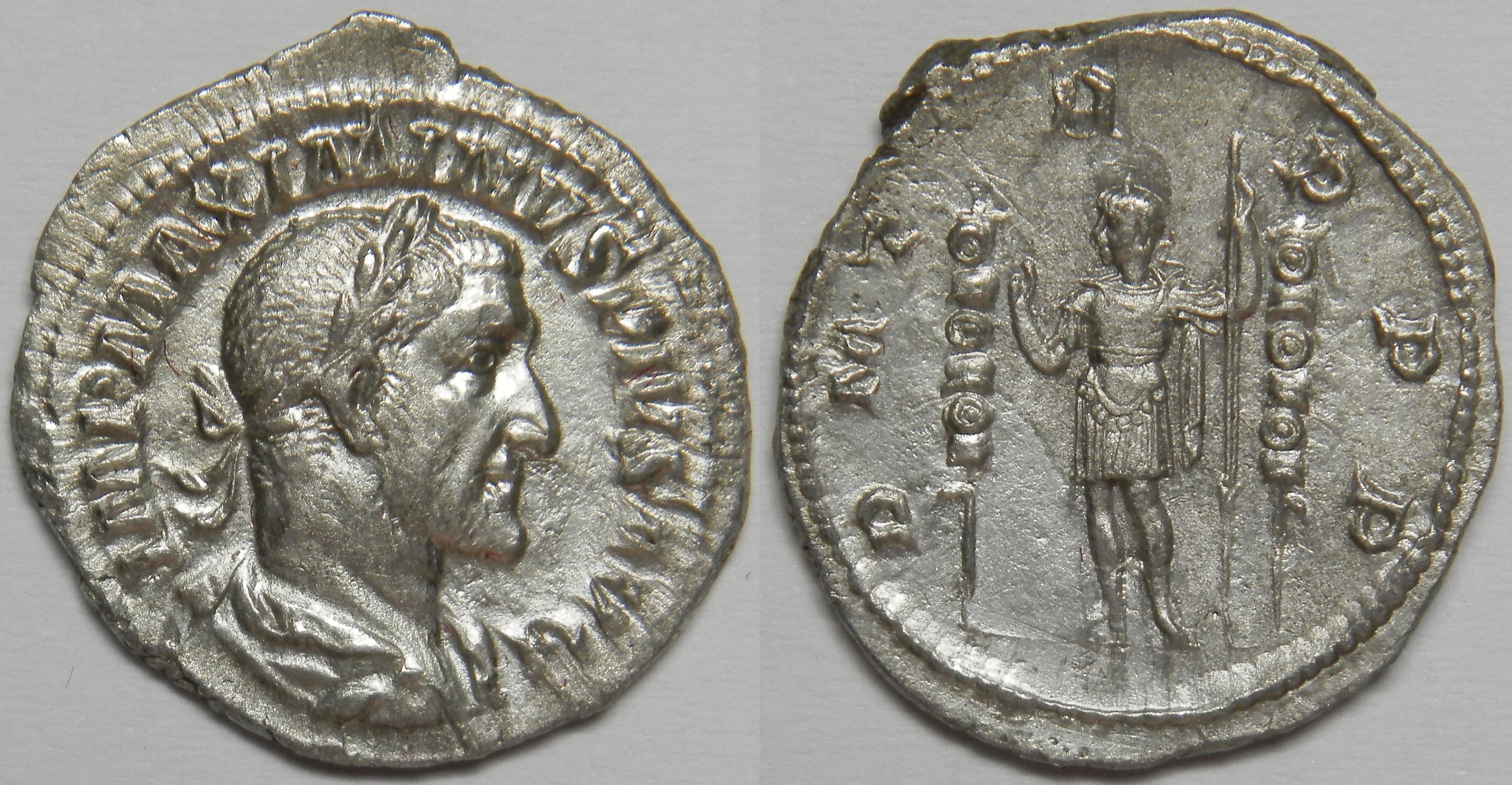Roman Empire Maximinus I Thrax AR Denarius (Rome, AD 235) | Roman ...