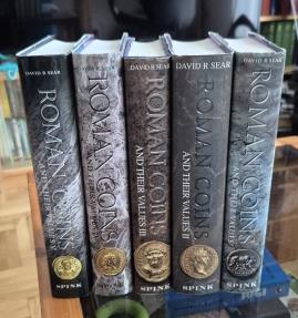 Sear: Roman Coins and Their Values I-V. | Ancient Coin Books