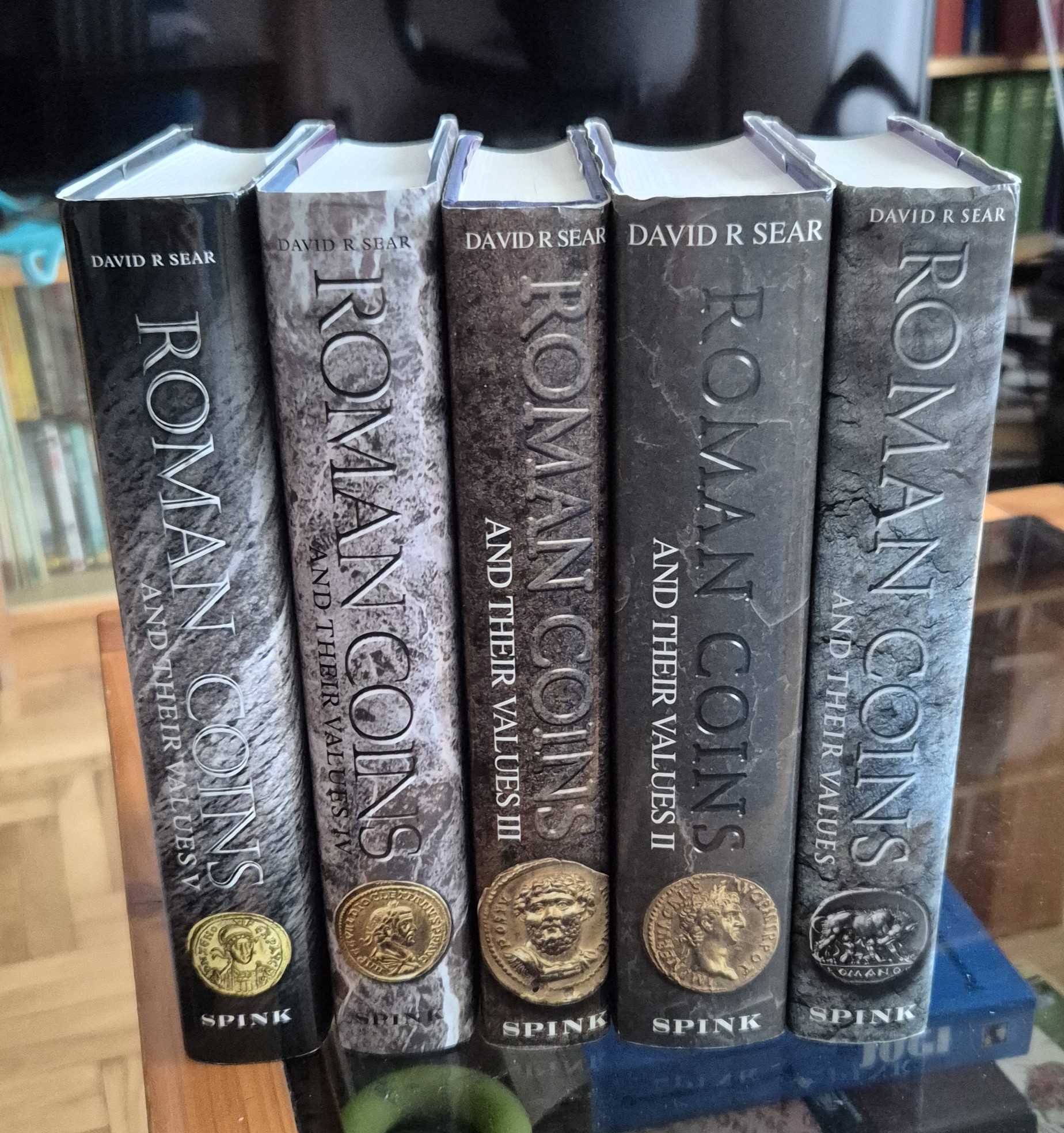 Sear: Roman Coins and Their Values I-V. | Ancient Coin Books
