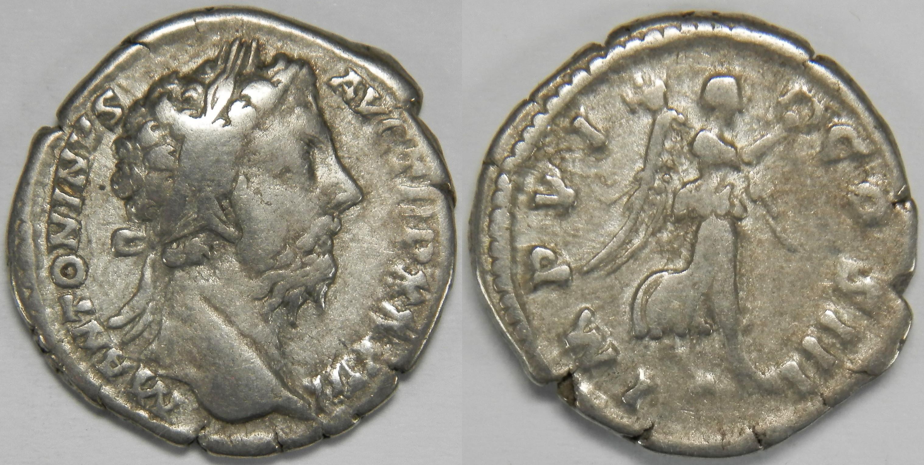 Roman Empire Marcus Aurelius AR Denarius (Rome, AD 174) | Roman ...
