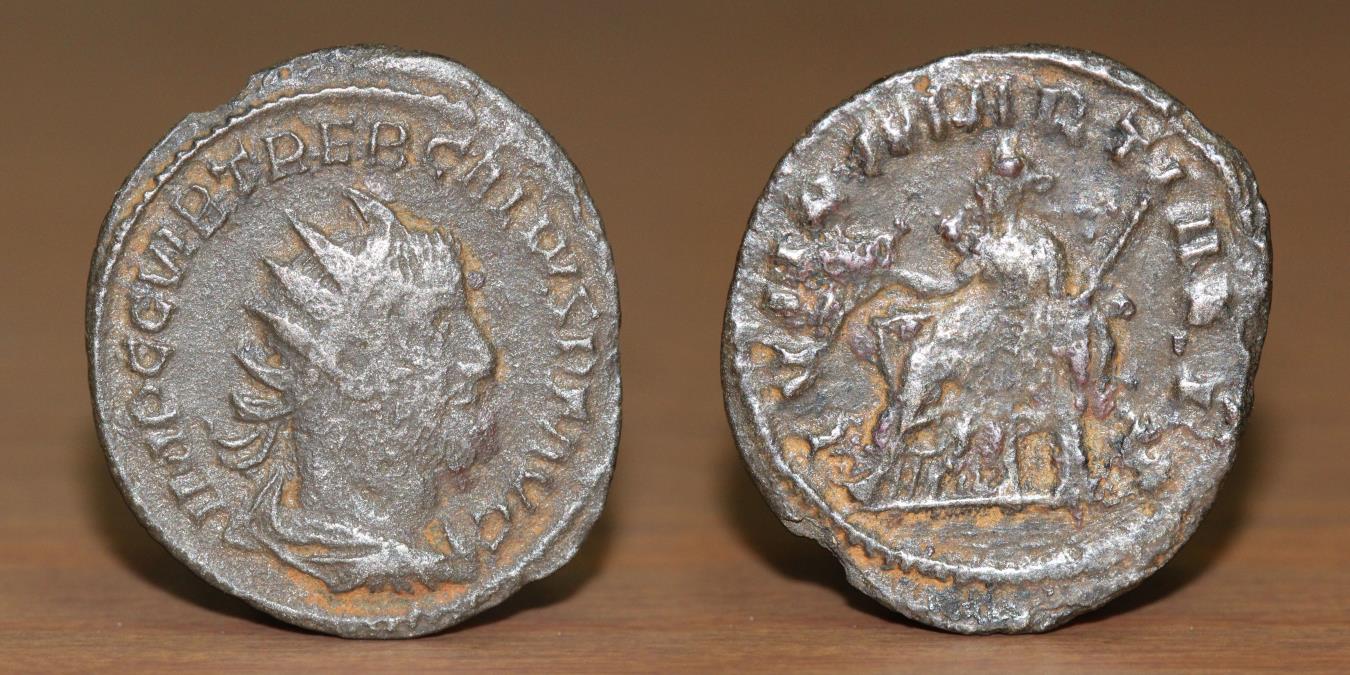Trebonianus Gallus, 251-253 AD, AR Antoninianus Roman Empire, Rome mint