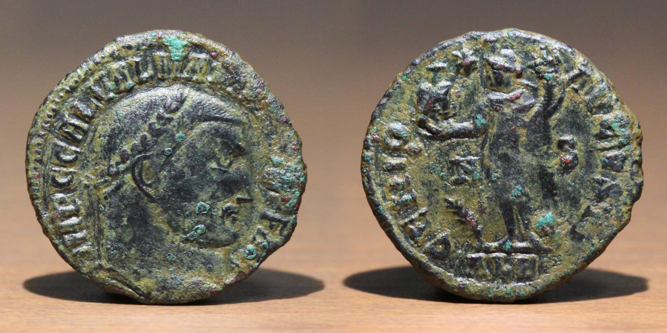 Galerius, AE Follis, Later 308 AD, Roman Empire. | Roman Imperial Coins