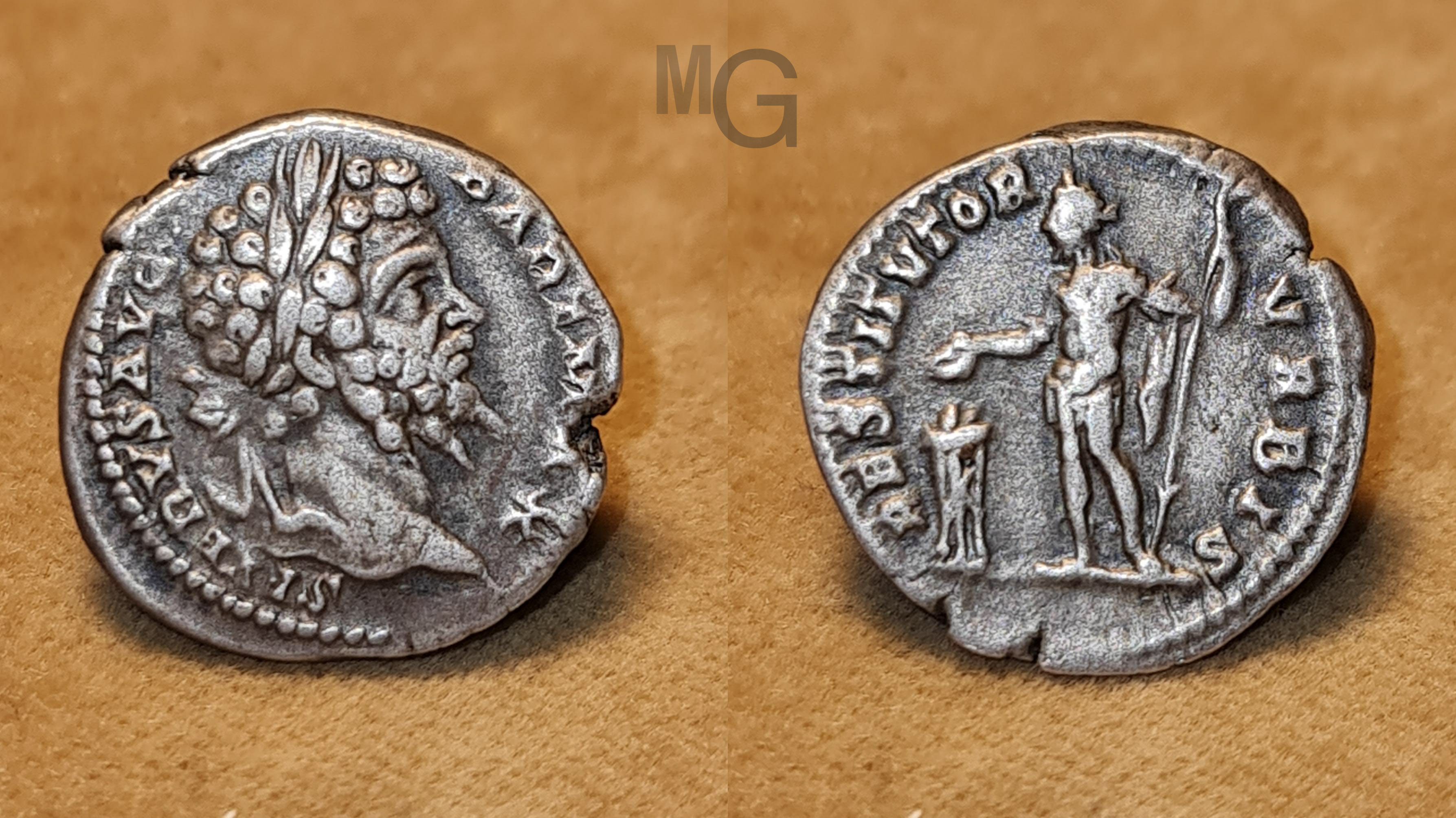 Roman Empire. Septimius Severus. AR Denarius. | Roman Imperial Coins