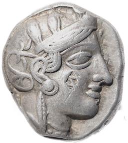Attica, Athens AR silver Tetradrachm - Athena and Owl | Greek Coins