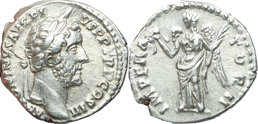 Roman silver denarius of Antoninus Pius - IMPERATOR II | Roman Imperial ...