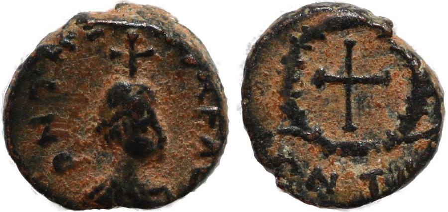 Rare ancient roman coin of Theodosius II - Cross above head | Roman ...