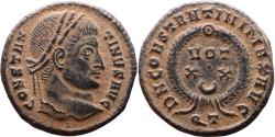 EF+ Ancient Roman coin of Constantine I the Great reaching for the Hand ...