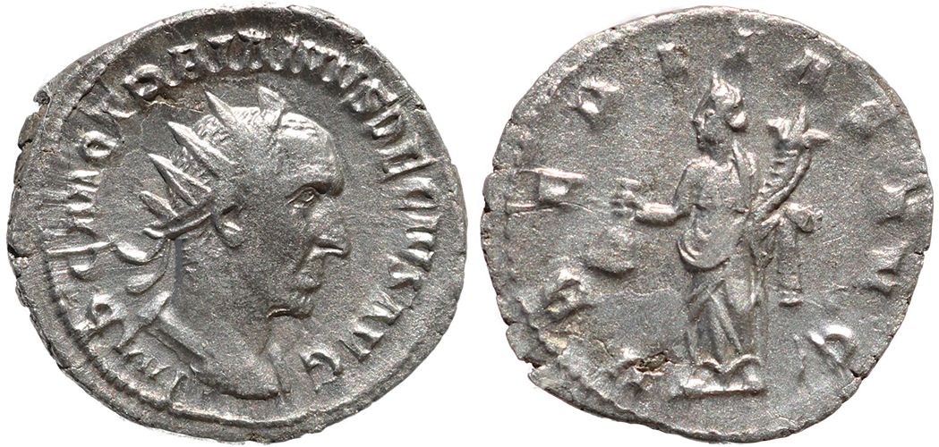 Ancient Roman silver coin of Trajan Decius - Antoninianus | Roman ...