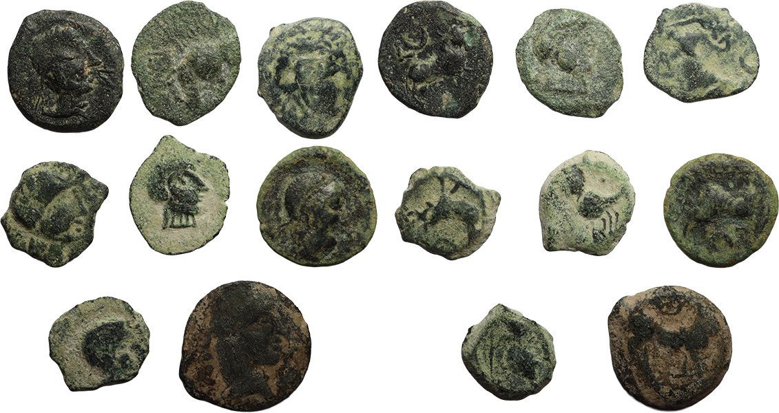 8 Ancient Celtic coins from Iberia (modern day Spain) | Celtic Coins