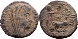 EF+ Ancient Roman coin of Constantine I the Great reaching for the Hand ...