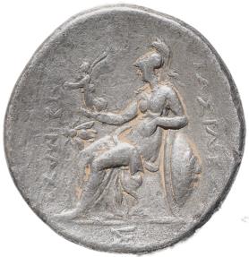 Ancient coin of Lysimachus AR silver tetradrachm - King of Thrace