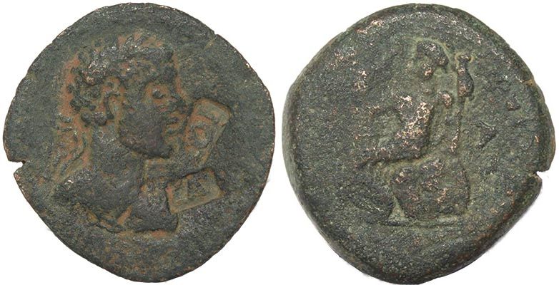 Roman Provincial coin of Caracalla - Syria, Seleuicis and Pieria ...