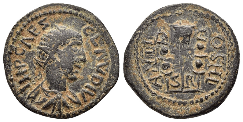 25mm Ancient Roman coin of the Emperor Claudius II Gothicus | Roman ...