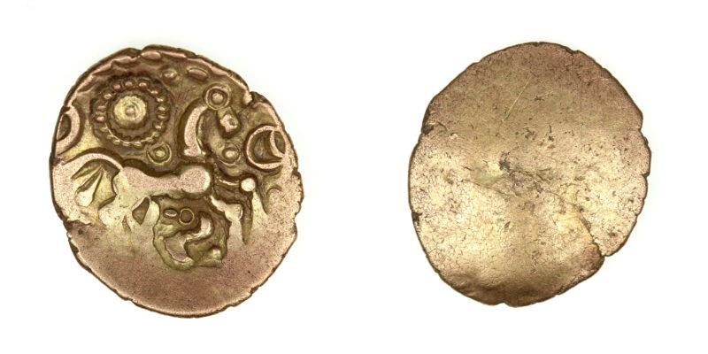 Dobunni Uninscribed Gold Quarter Stater 50-25BC | Celtic Coins